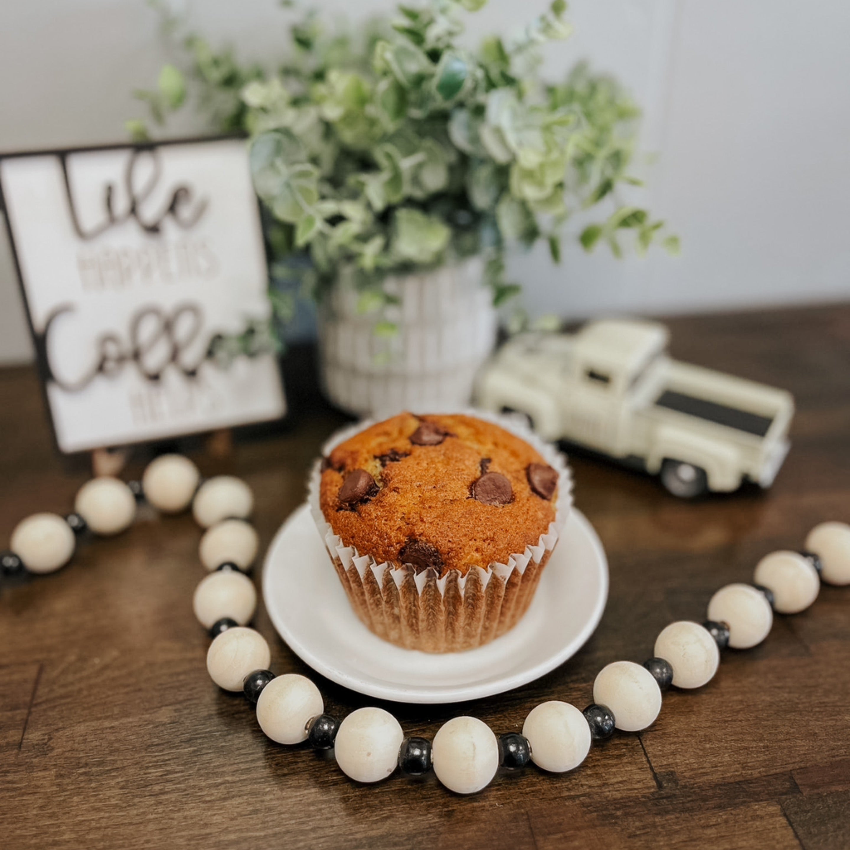 Banana Chocolate Chips Muffins | Kinos Coffee